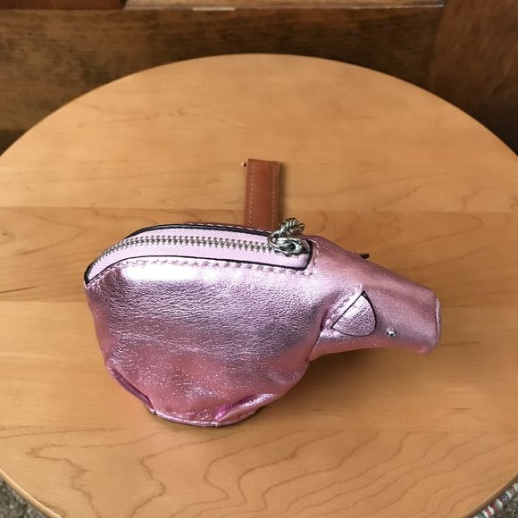 MICHAEL Michael Kors | Bags | Nwt Michael Kors Pink Leather Pig Coin ...